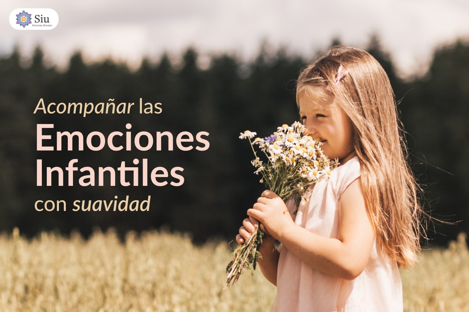 Acompañar las emociones infantiles con suavidad - Siu Esencias Florales